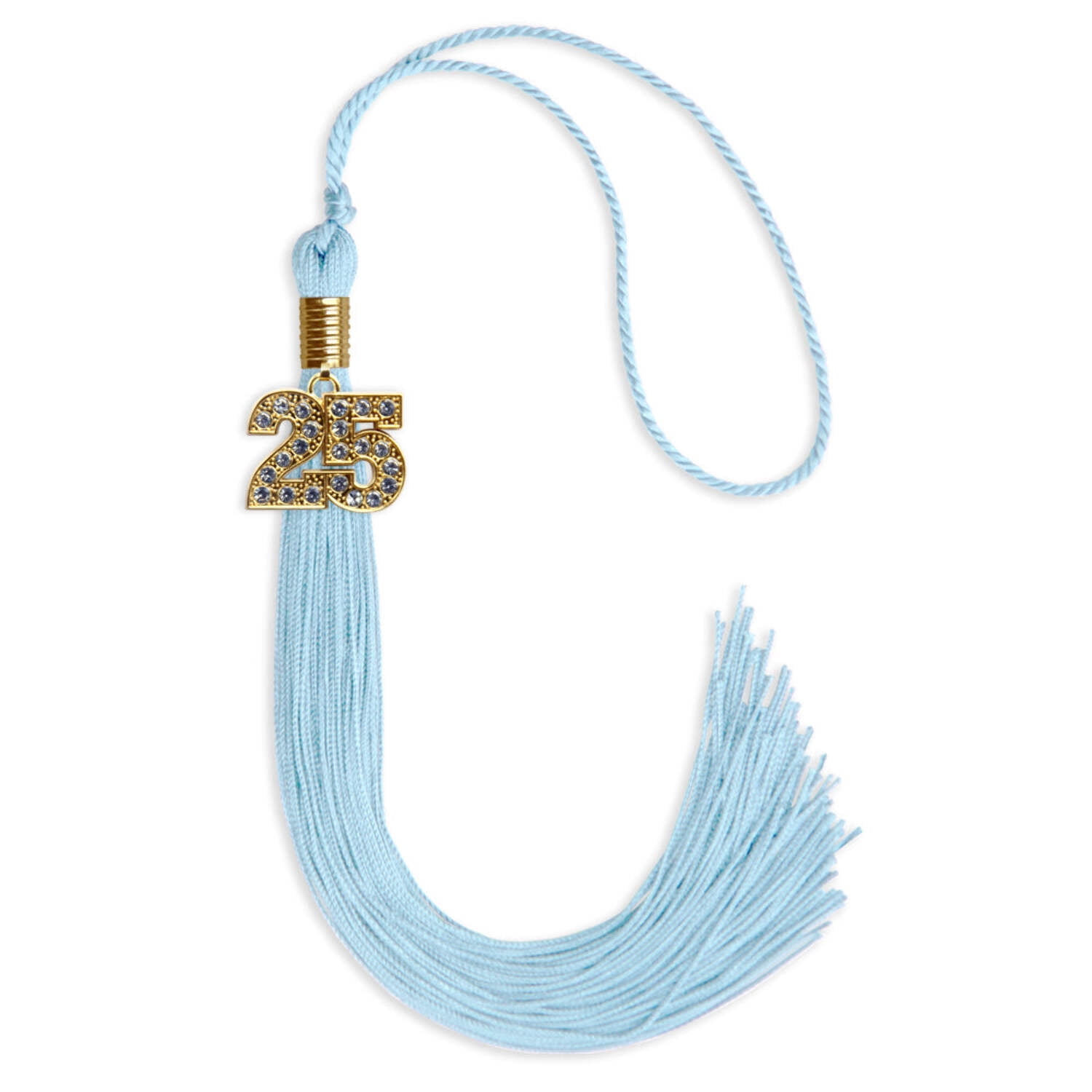 Light Blue Graduation Tassel with Gold Date Drop - Walmart.com