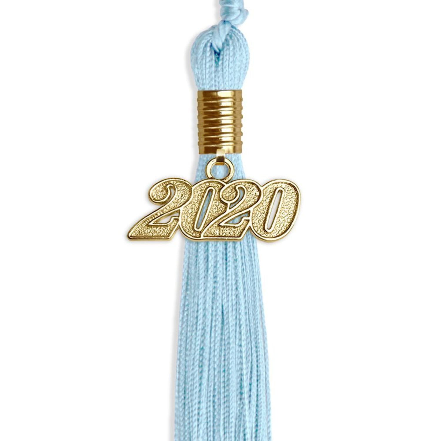 Light Blue Graduation Tassel with Gold Date Drop - Walmart.com