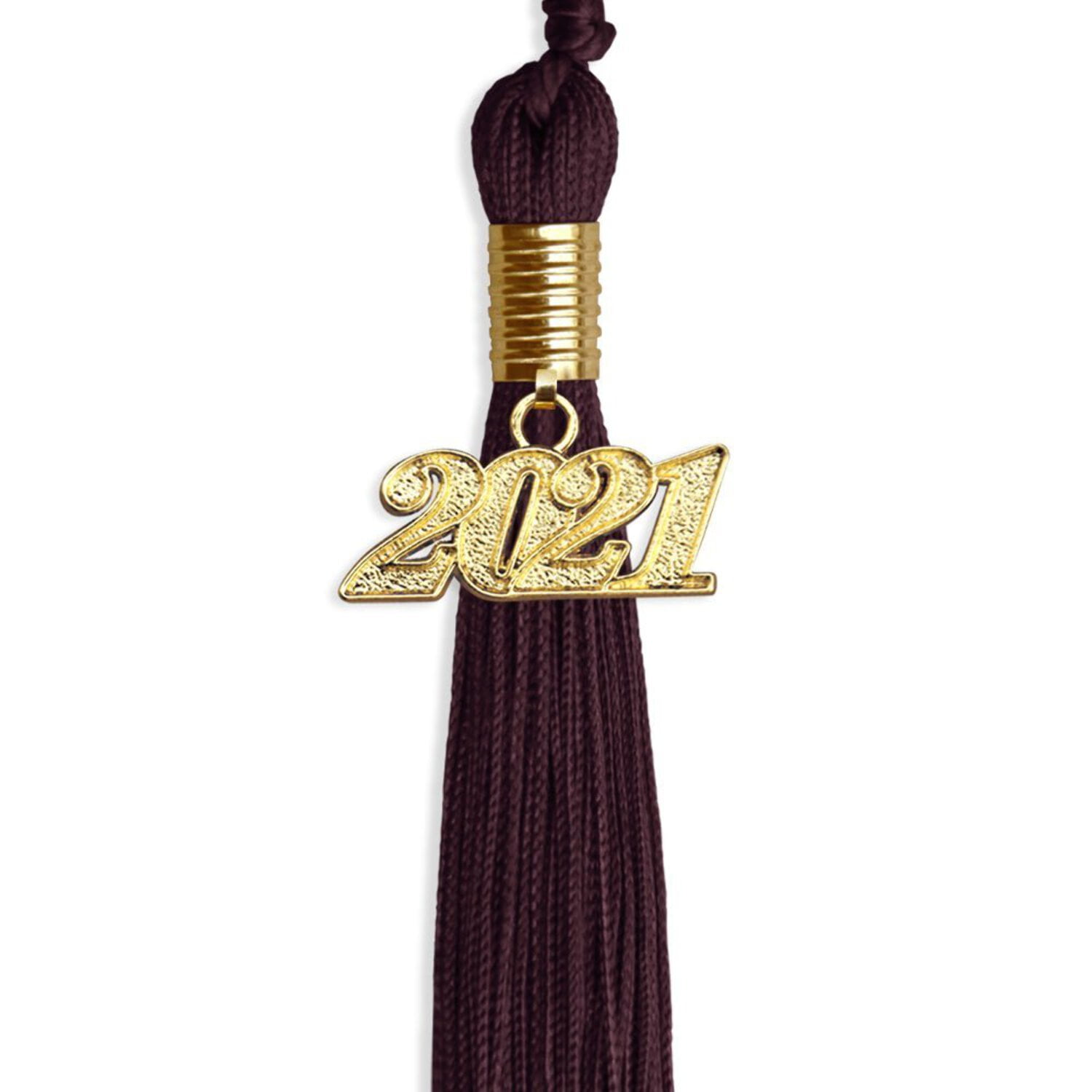 Maroon Graduation Tassel with Gold Date Drop - Walmart.com