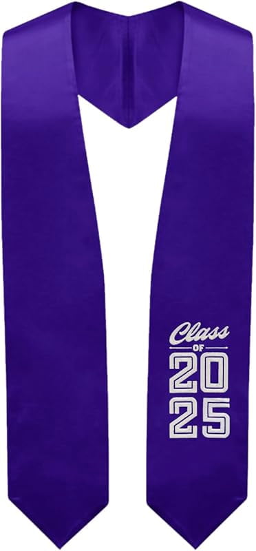 Endea Graduation Stole Class of 2025 With Classic Tips - Unisex Adult ...