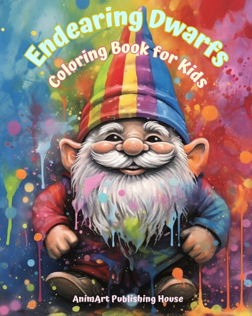 Endearing Dwarfs Coloring Book for Kids Fun and Creative Scenes from ...