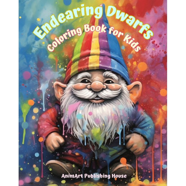 Endearing Dwarfs Coloring Book for Kids Fun and Creative Scenes from ...