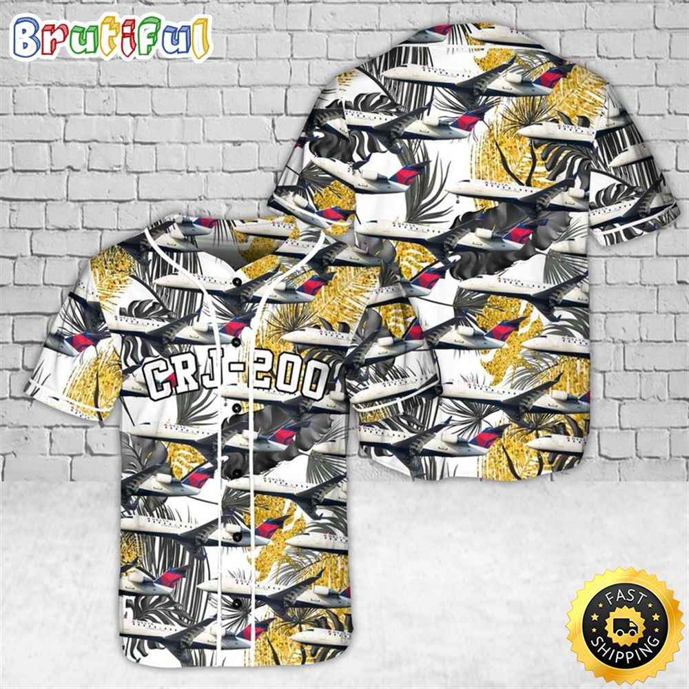 Endeavor Air Bombardier CRJ-200 Baseball Jersey - Hot Sale 2026 ...