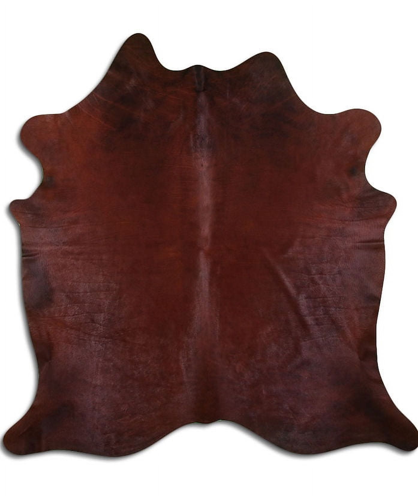 Endeavourer DYED cowhide rugs for sale DYED CHOCO BROWN rug - Walmart.com