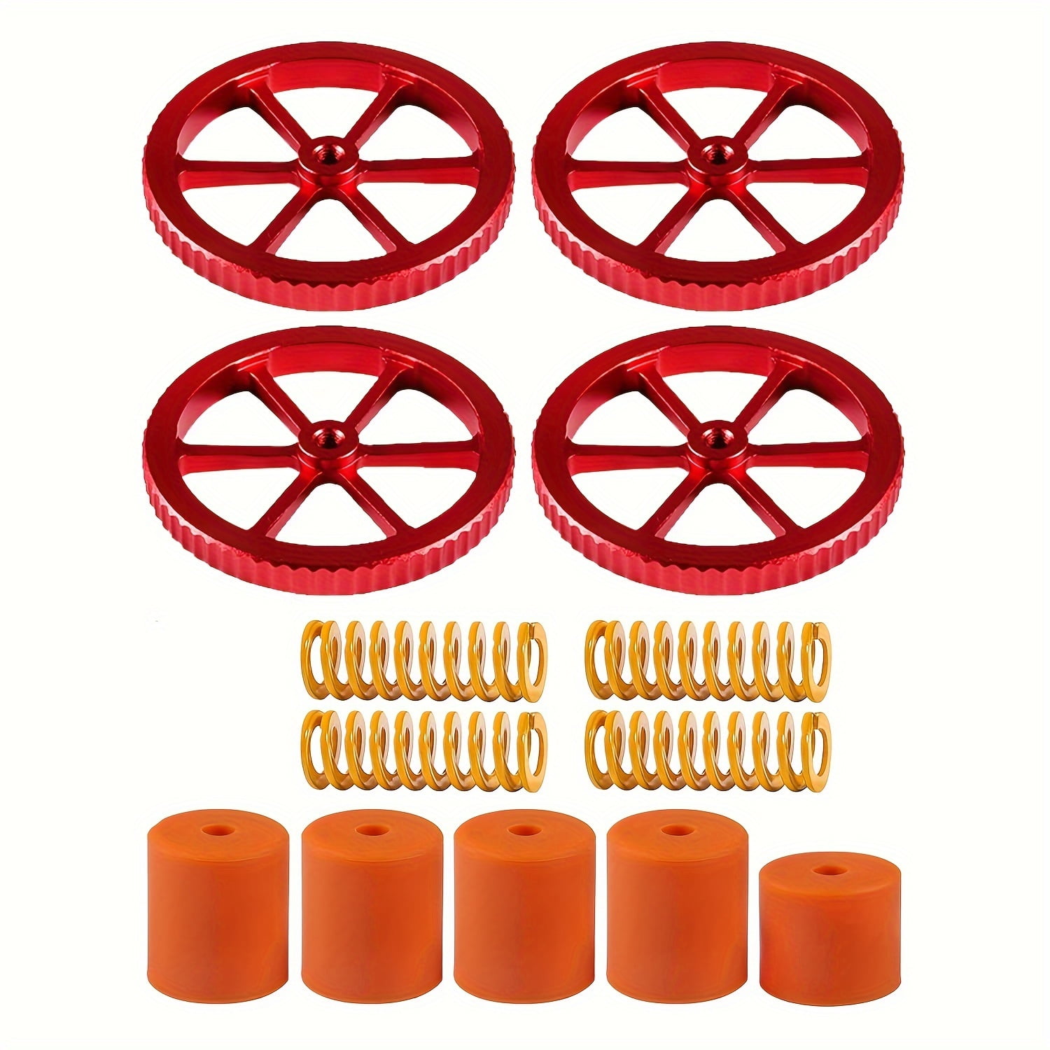 Ender 3V2/Ender 3S 3D Printer Leveling Kit - Includes 4 Manual Twist ...