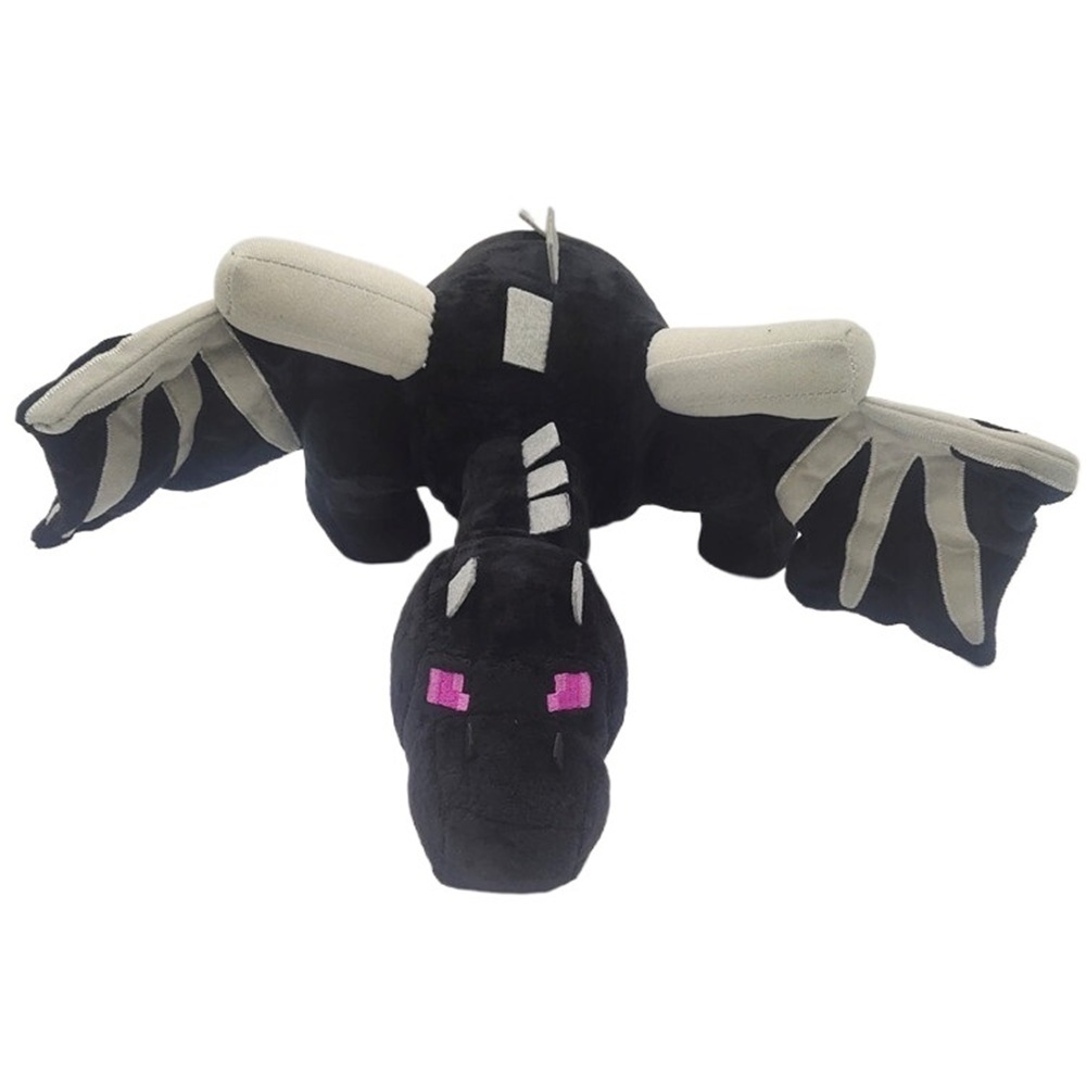 Ender Dragon Plush Toy Cartoon Big Black Dragon Doll - Walmart.com