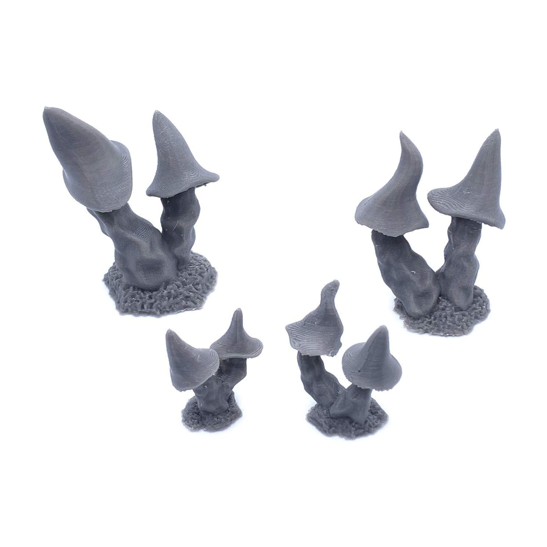 EnderToys Mystic Mushrooms, 3D Printed Tabletop RPG Scenery and Wargame ...