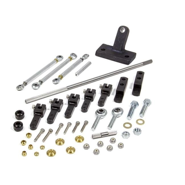 Enderle 72-2000 Side Mount Throttle Linkage Dual Quad Aluminum-Steel ...