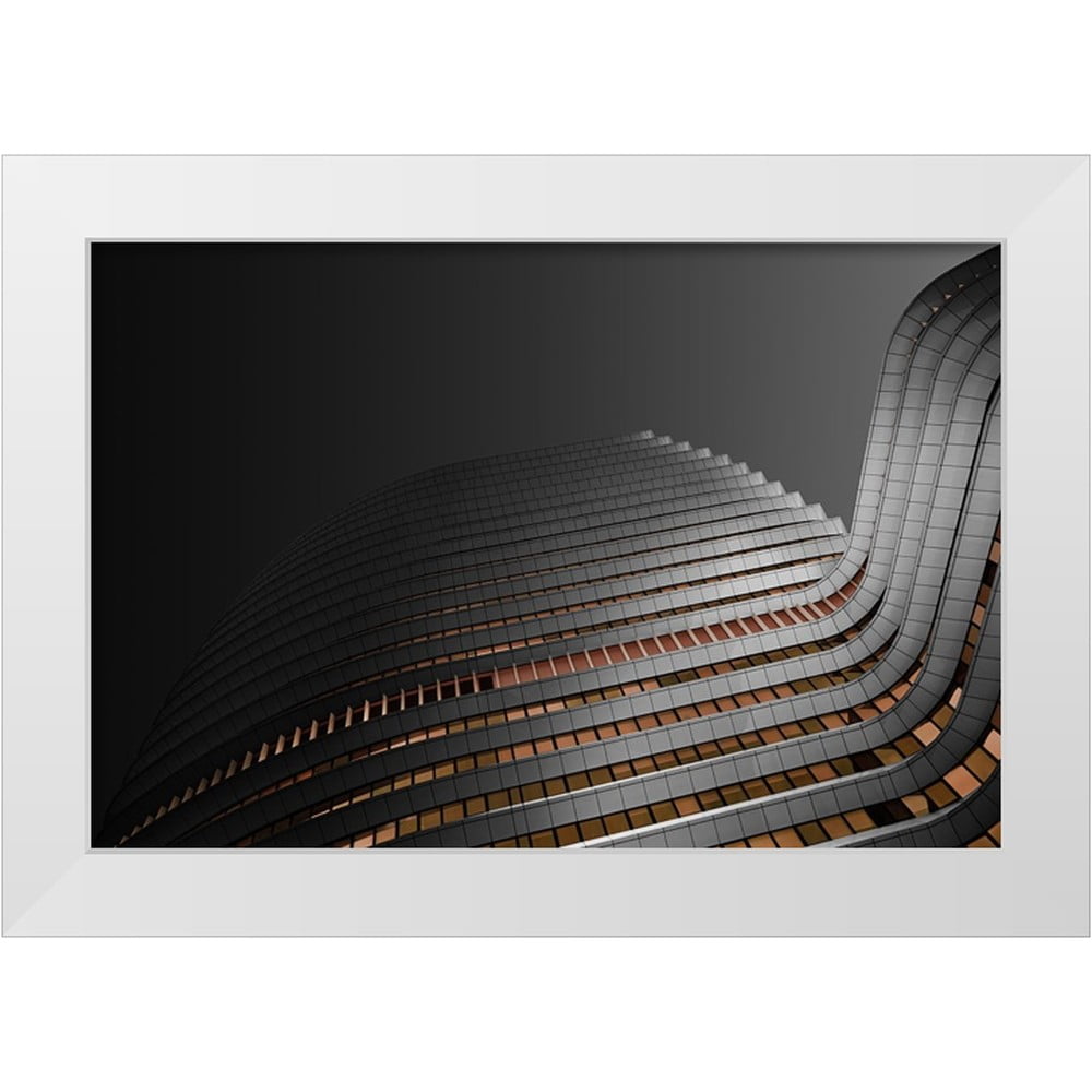 Endermann, Rolf 18x13 White Modern Wood Framed Museum Art Print Titled - The Wave - Walmart.com