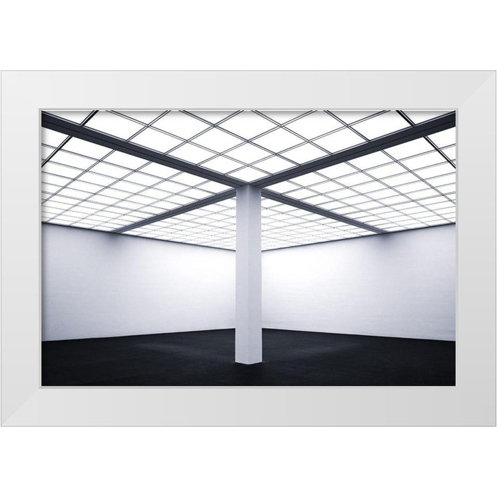 Endermann, Rolf 32x23 White Modern Wood Framed Museum Art Print Titled - In The Middle Of The ...