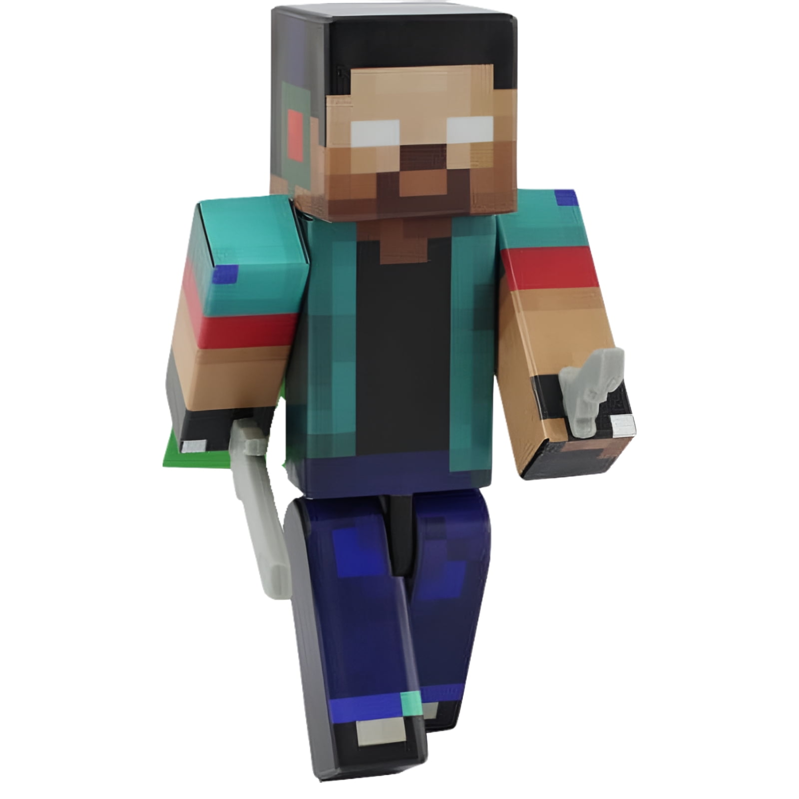 EnderToys Herobrine 4 Inch Action Figure Toy, Custom Series Figurines ...