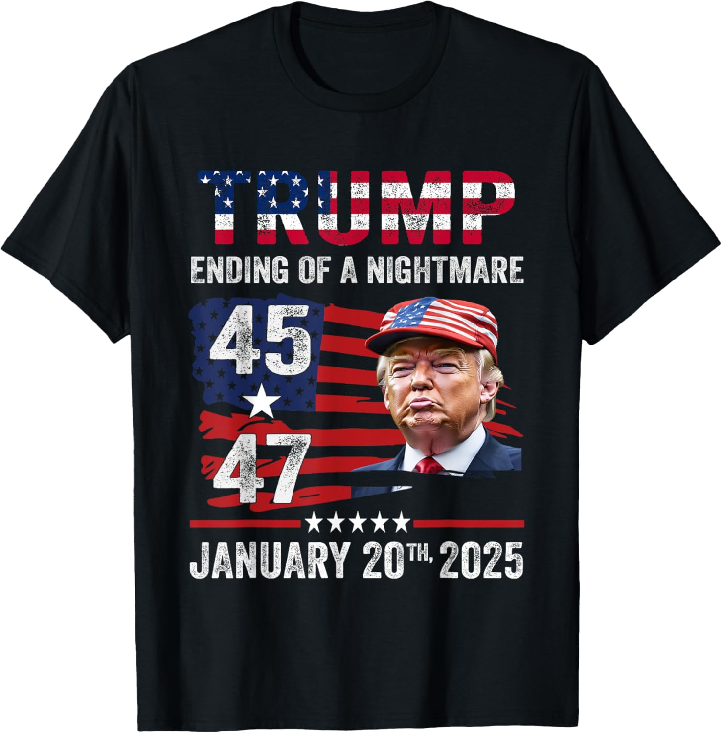 Ending Of A Nightmare January 20th 2025 T-Shirt - Walmart.com