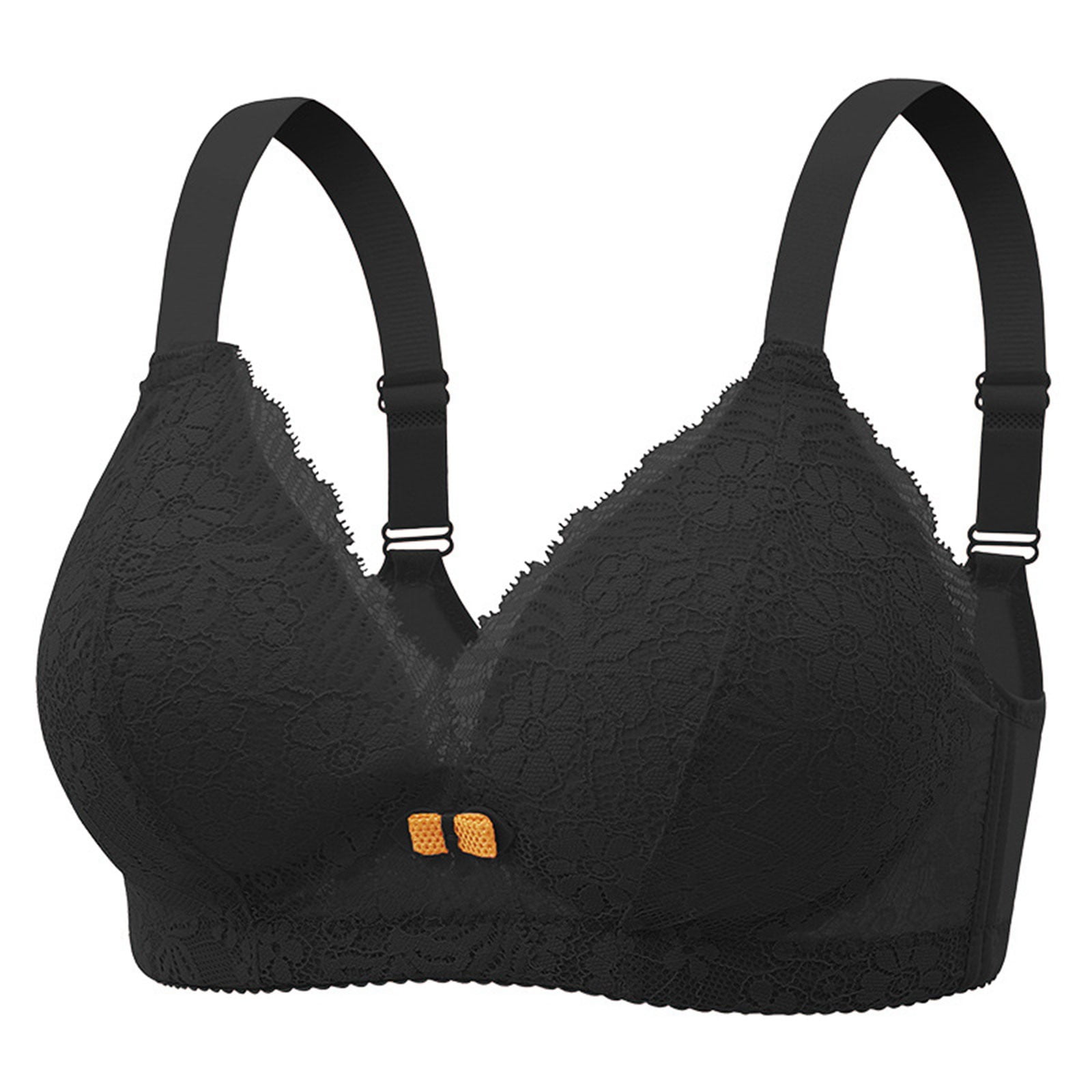 Endives Bras for Older Women Comfy Convenient Front Closure Bras No ...