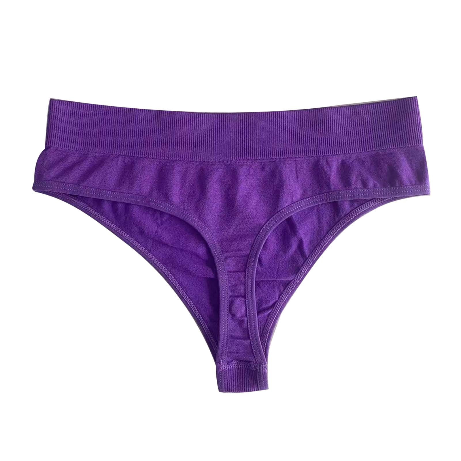 Endives Panties for Women Womens High Waisted Bikini Underwear Smooth ...