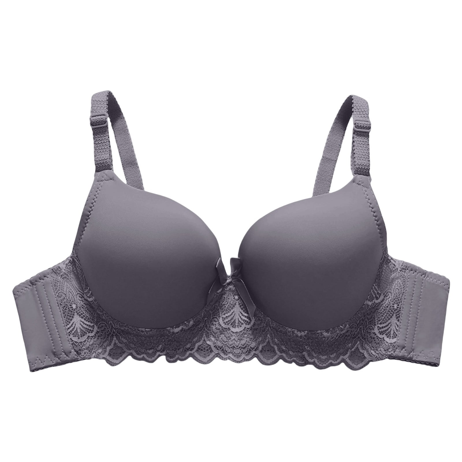 Endives Women's Bras Lace Adjusted Thickened Bra With Small Breast ...