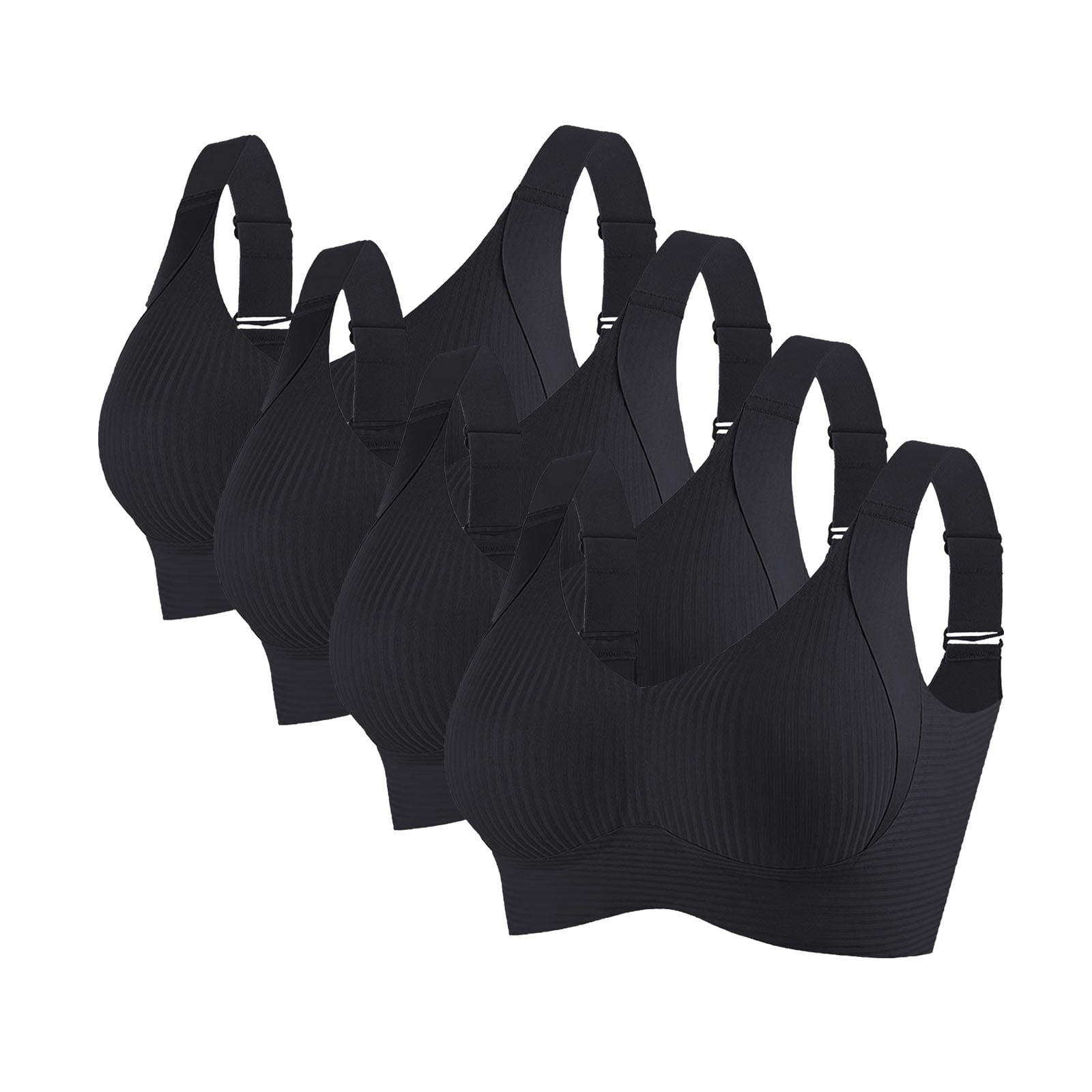 Endives Women's Bras Thin Laceless Ring Comfortable Underwear Brater ...