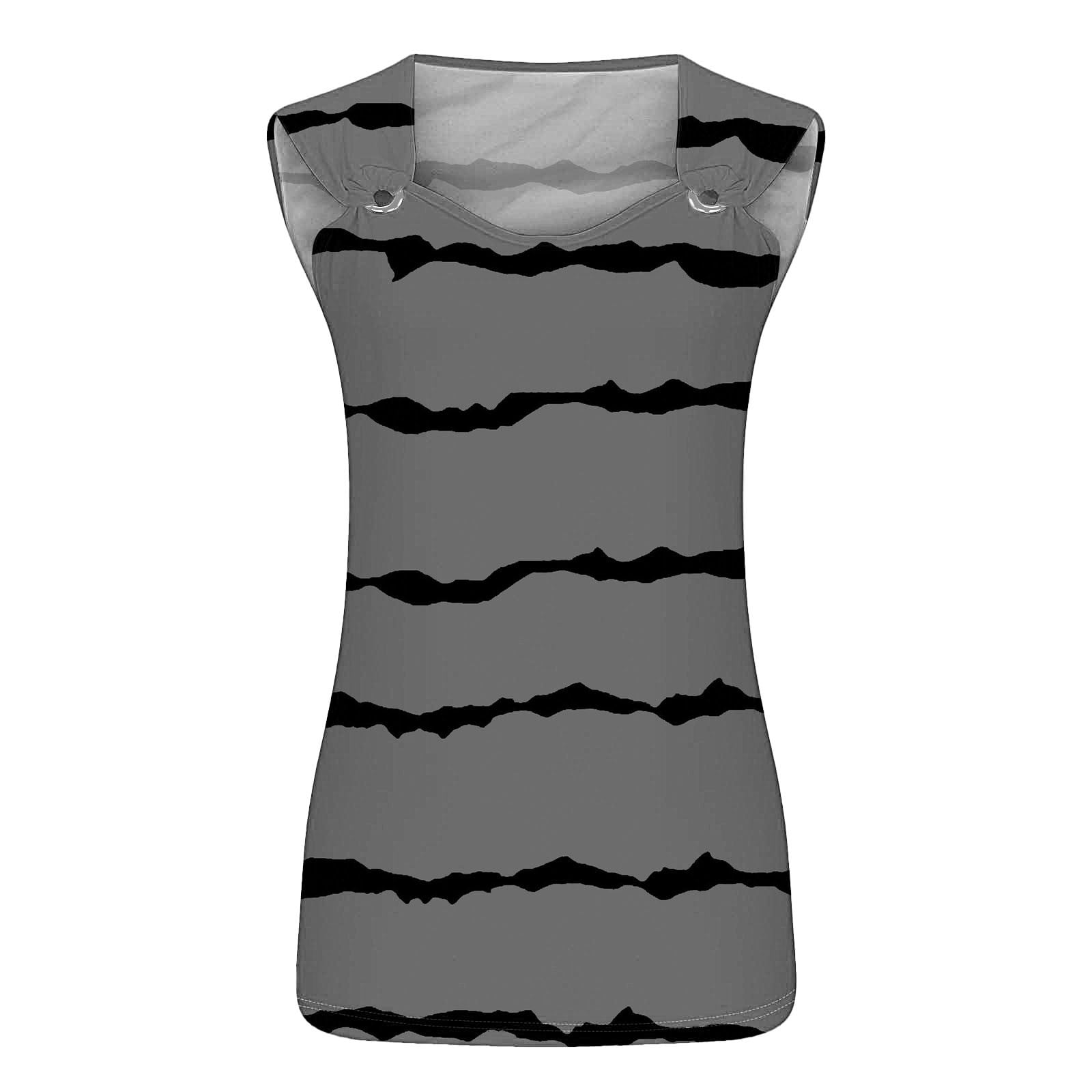 Endives Women's Camisole Casual Summer V Neck Sleeveless Camisole Ring ...