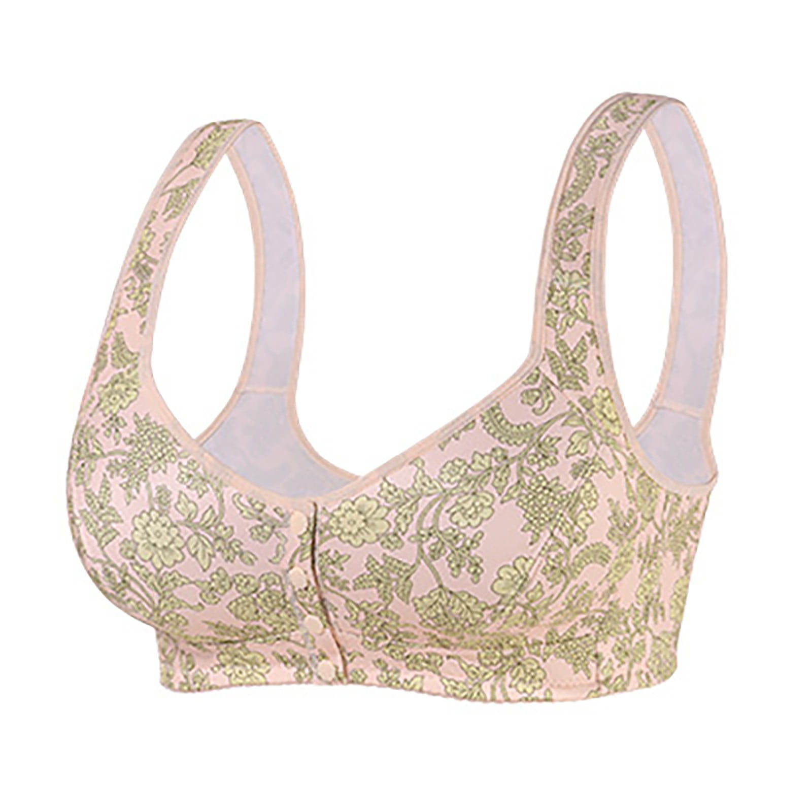 Endives Women's Flower Print Plus Size Without Ring Vest Style Front ...