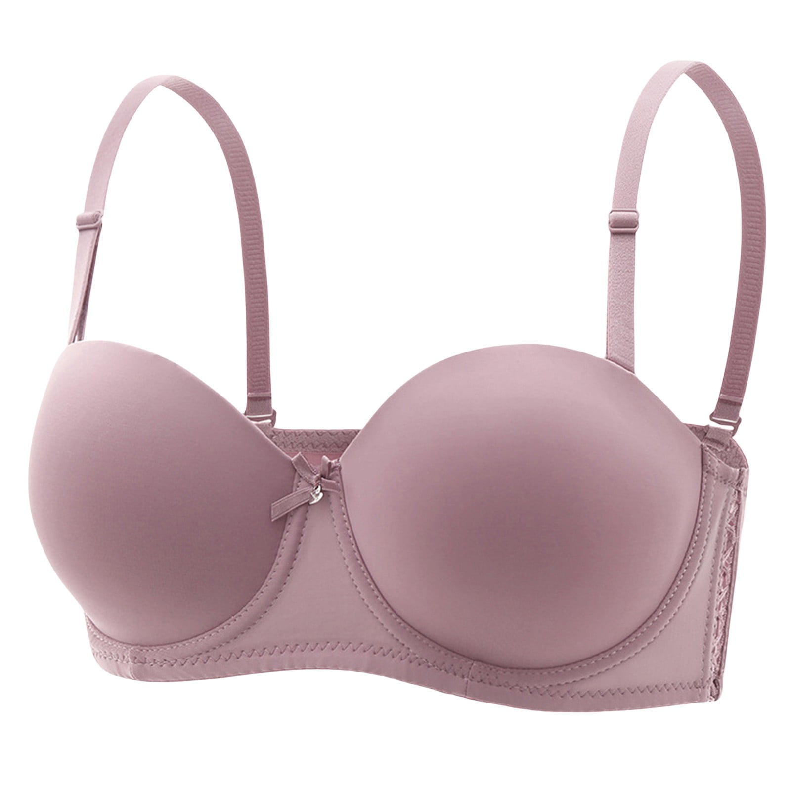 Endives Women's Hottie Comfortable Strapless Non Slip Folding Traceless ...