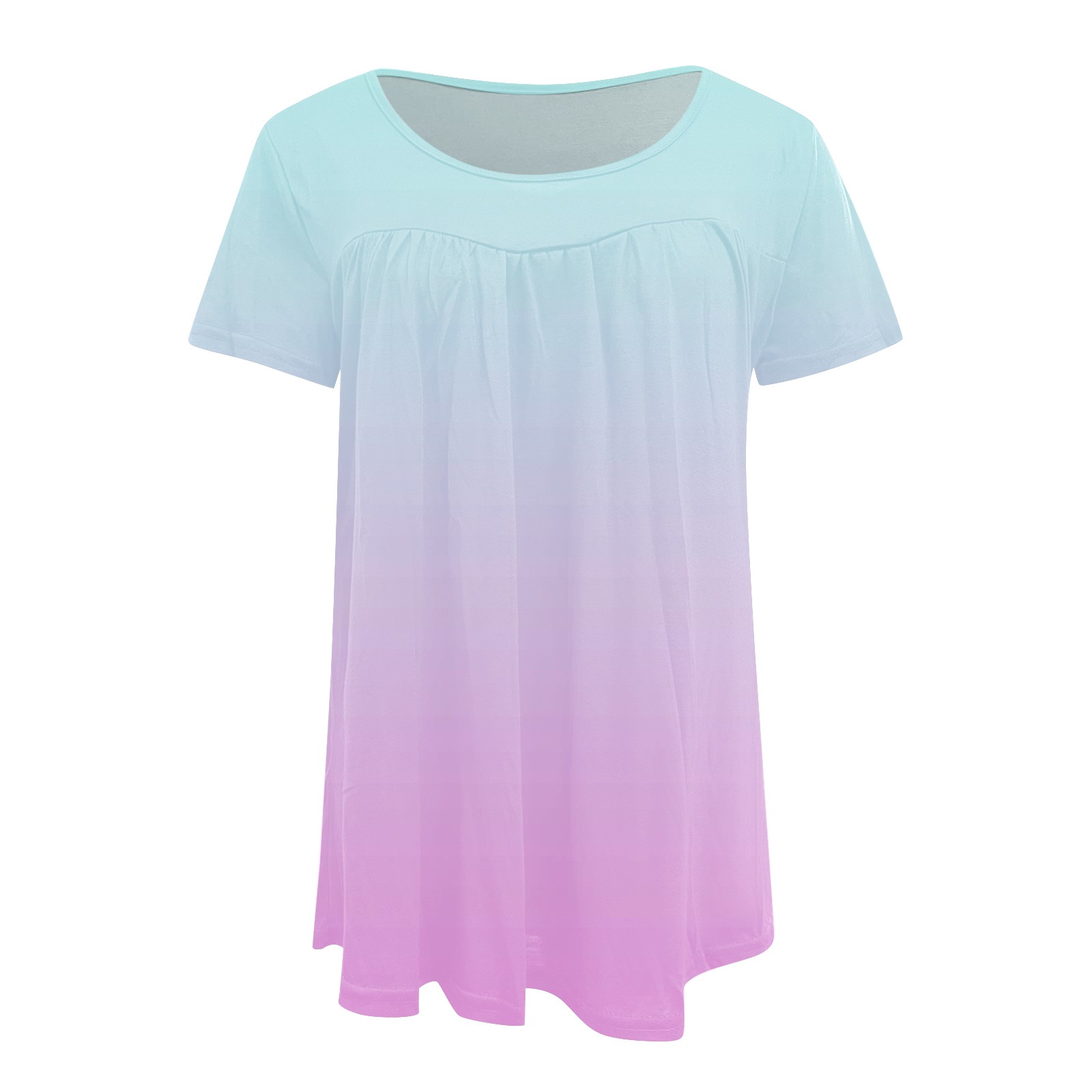 Endives Women's Pleated Shirt With Retro Front Pleats Soft Linen ...