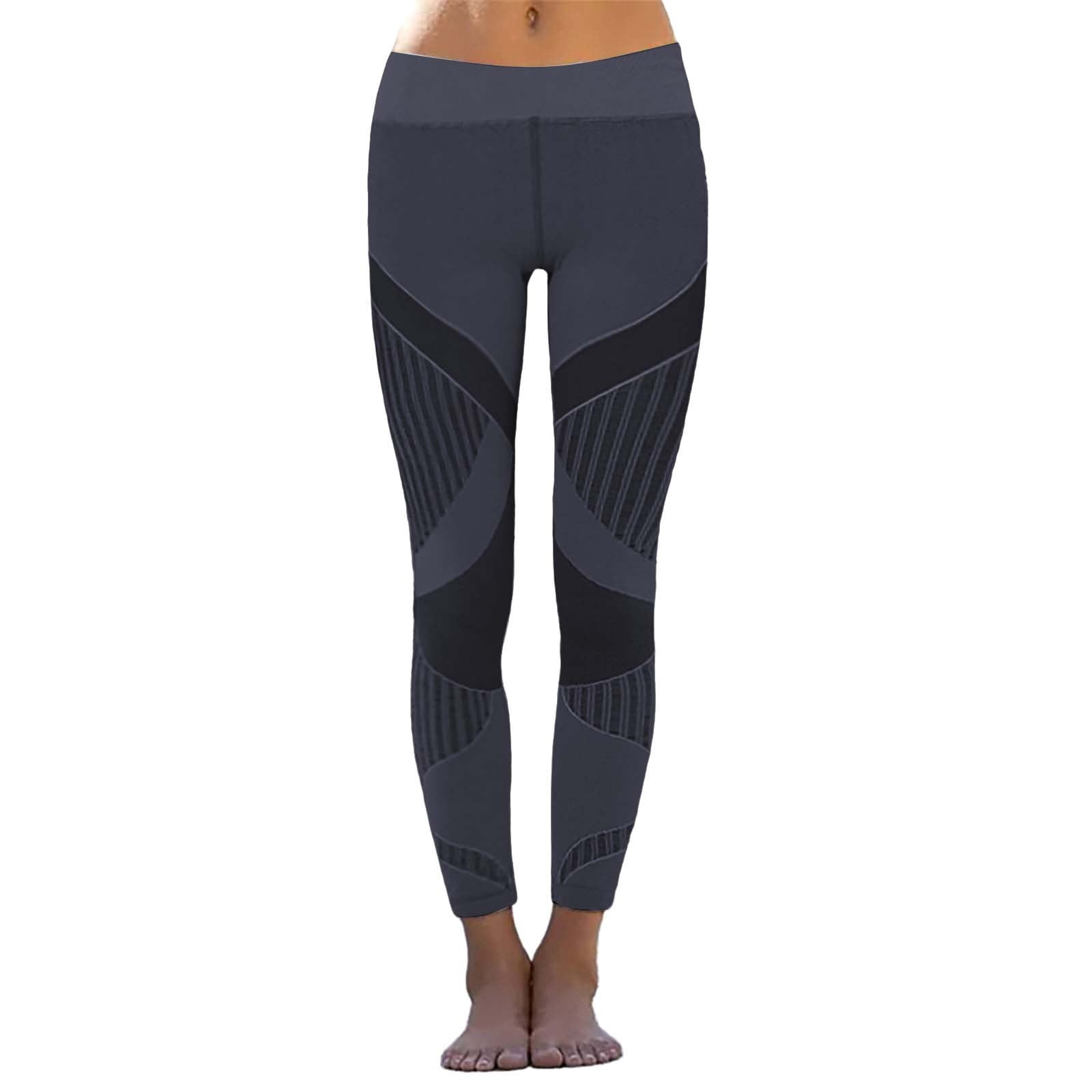 Endives Women's Yoga Pants High Waisted Lifting Waist Running Fitness ...