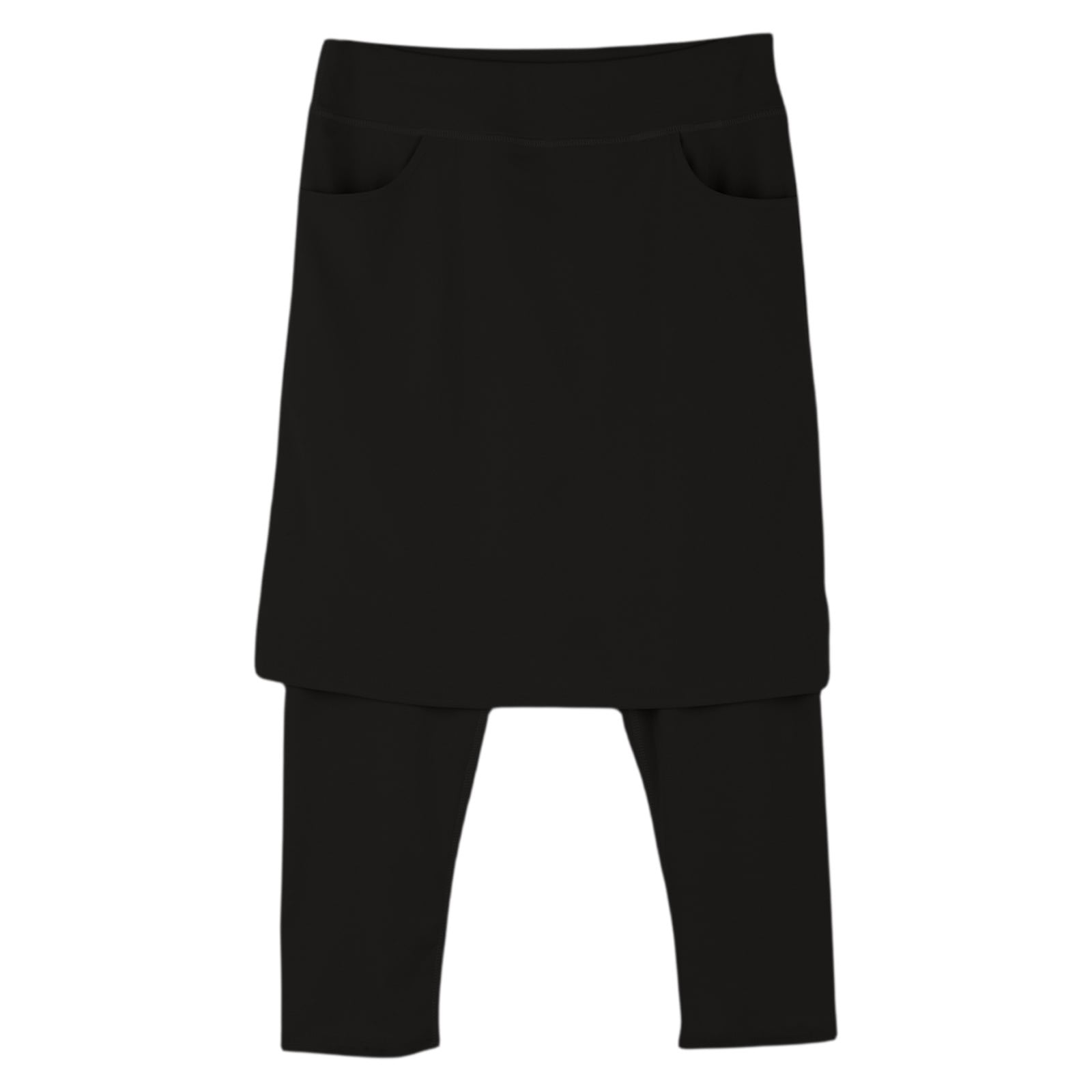 Endives Women's Yoga Pants Modest Skirt With Leggings Attached Workout ...