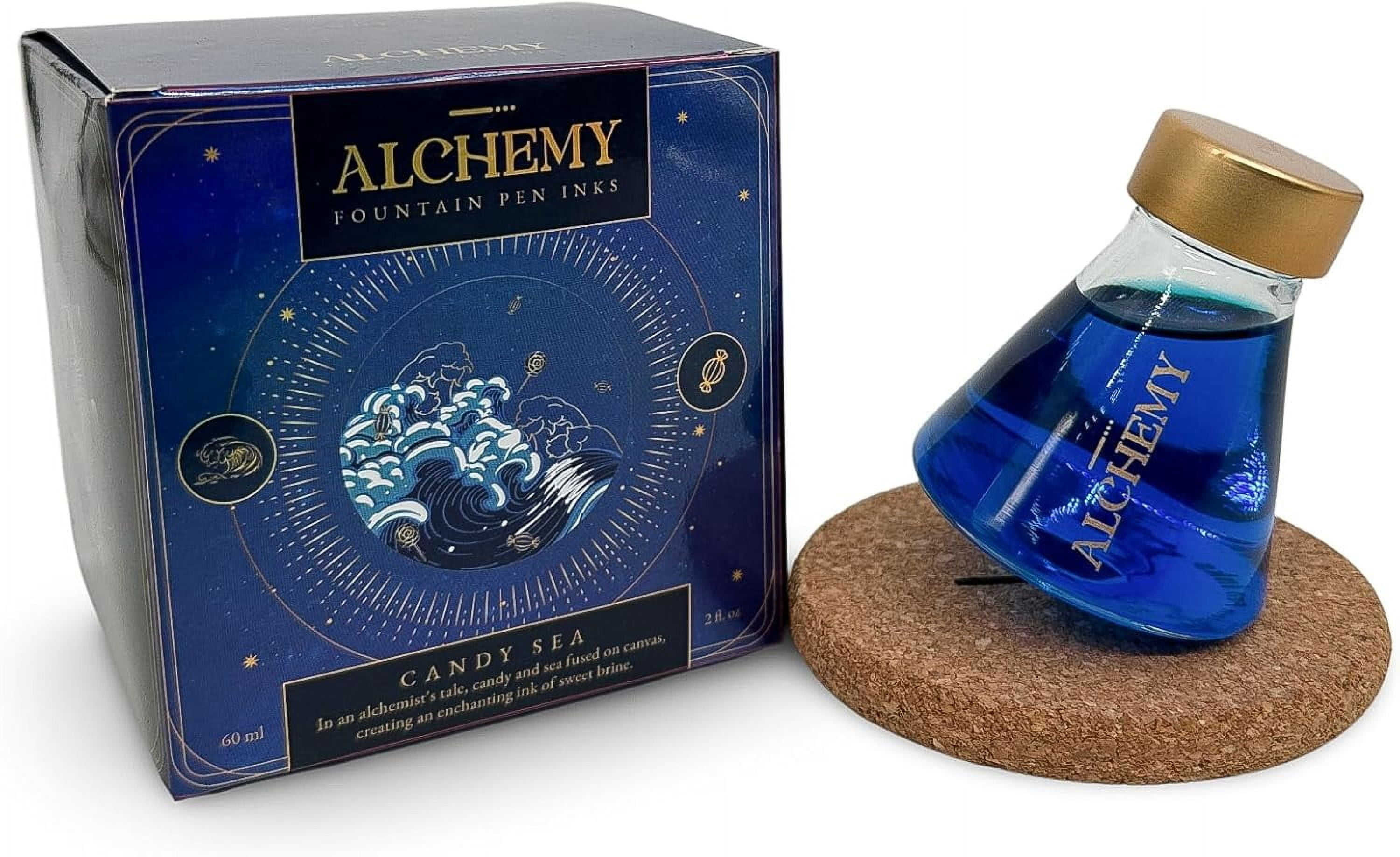 Endless Alchemy Fountain Pen Ink - Candy Sea - Blue (45ml) - Walmart.com