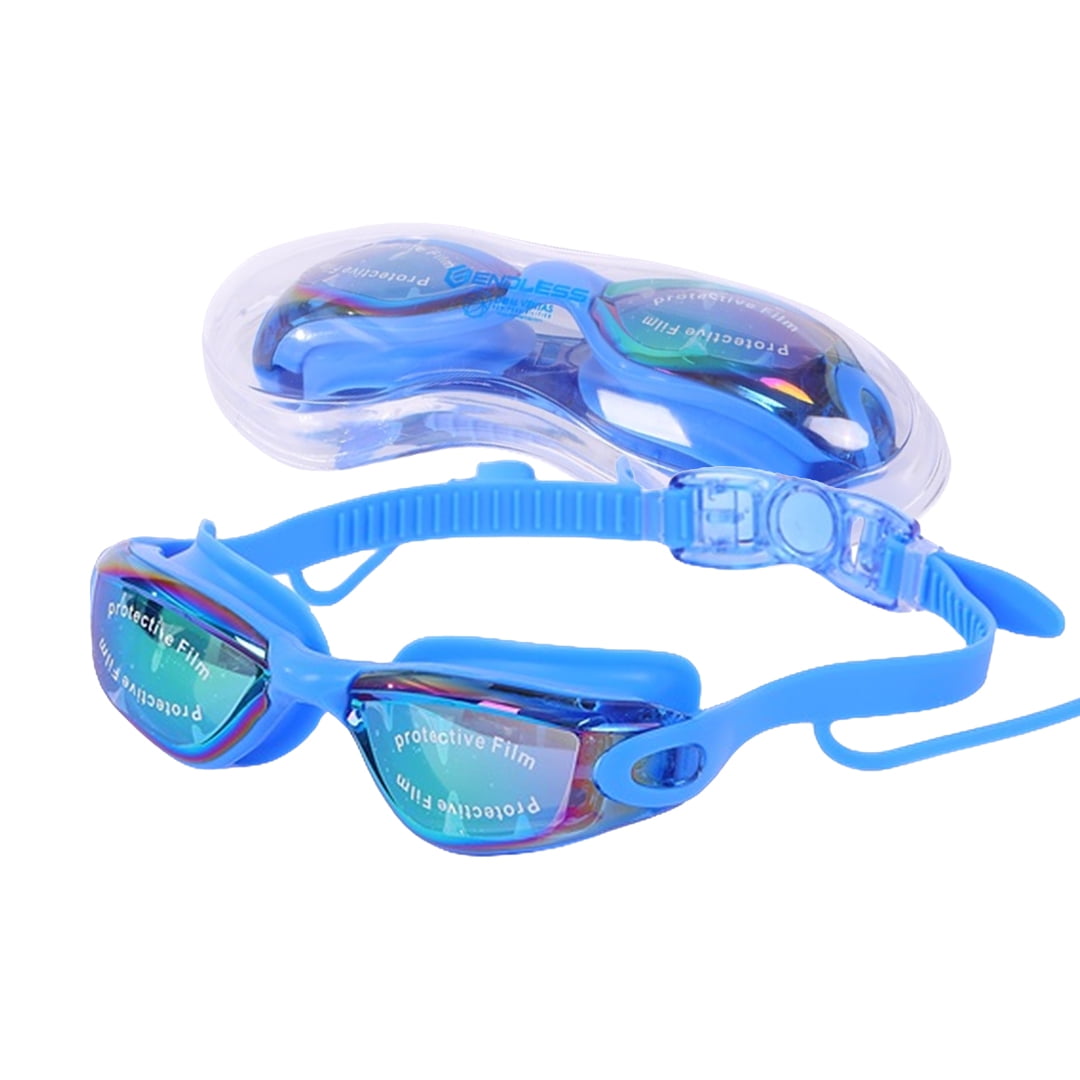 Endless EL-1005BLUE Stylish Swimming Goggle with Anti-Fog & UV ...