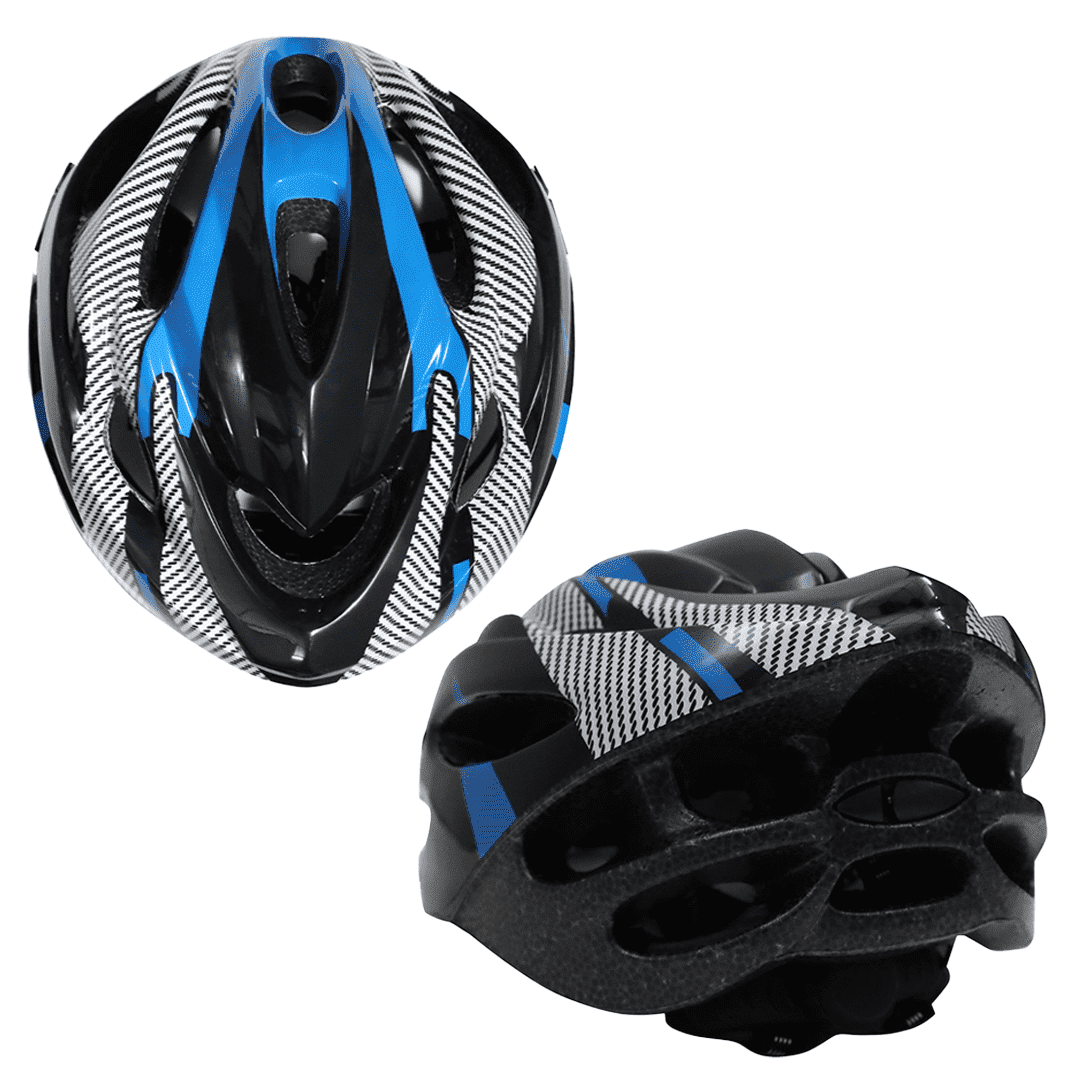 Endless EL-1049BLUE Cycle & Skates Helmet with Adjustable Strap - Blue ...