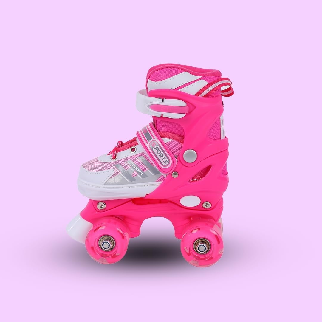 Endless Adjustable Roller Skate - Pink - Small - Walmart.com