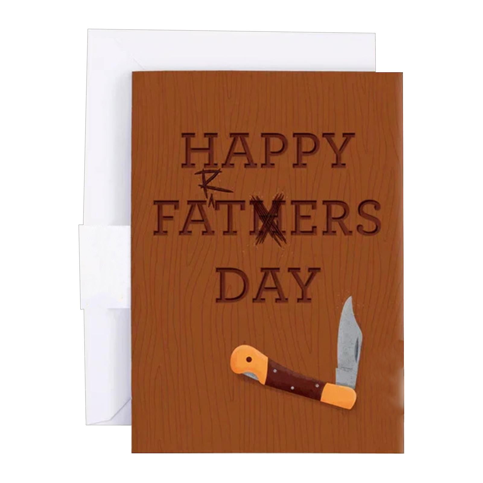 Endless Farting Father Day Card with Glitter Prank Package Interactive ...