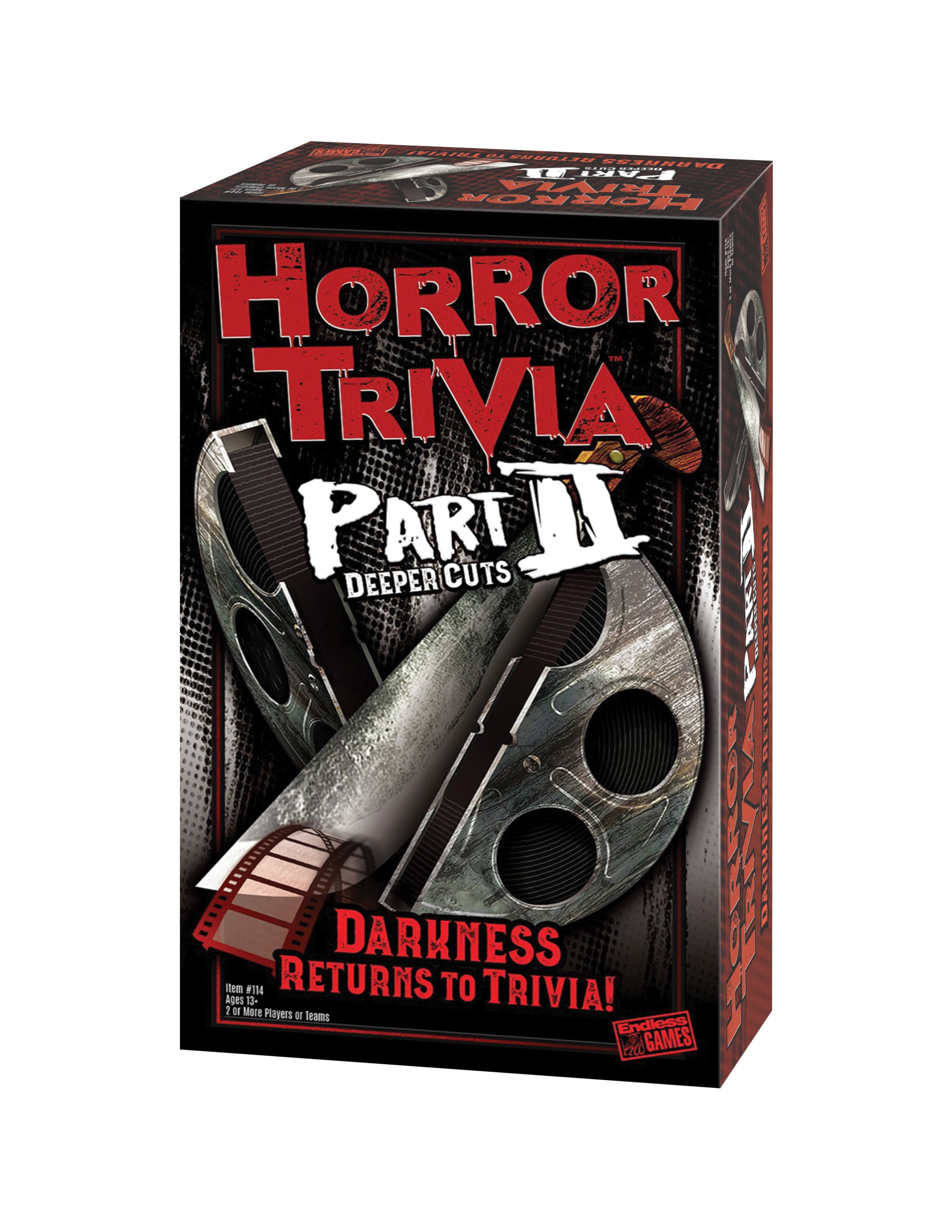 Endless Games Horror Trivia Part II - Walmart.com