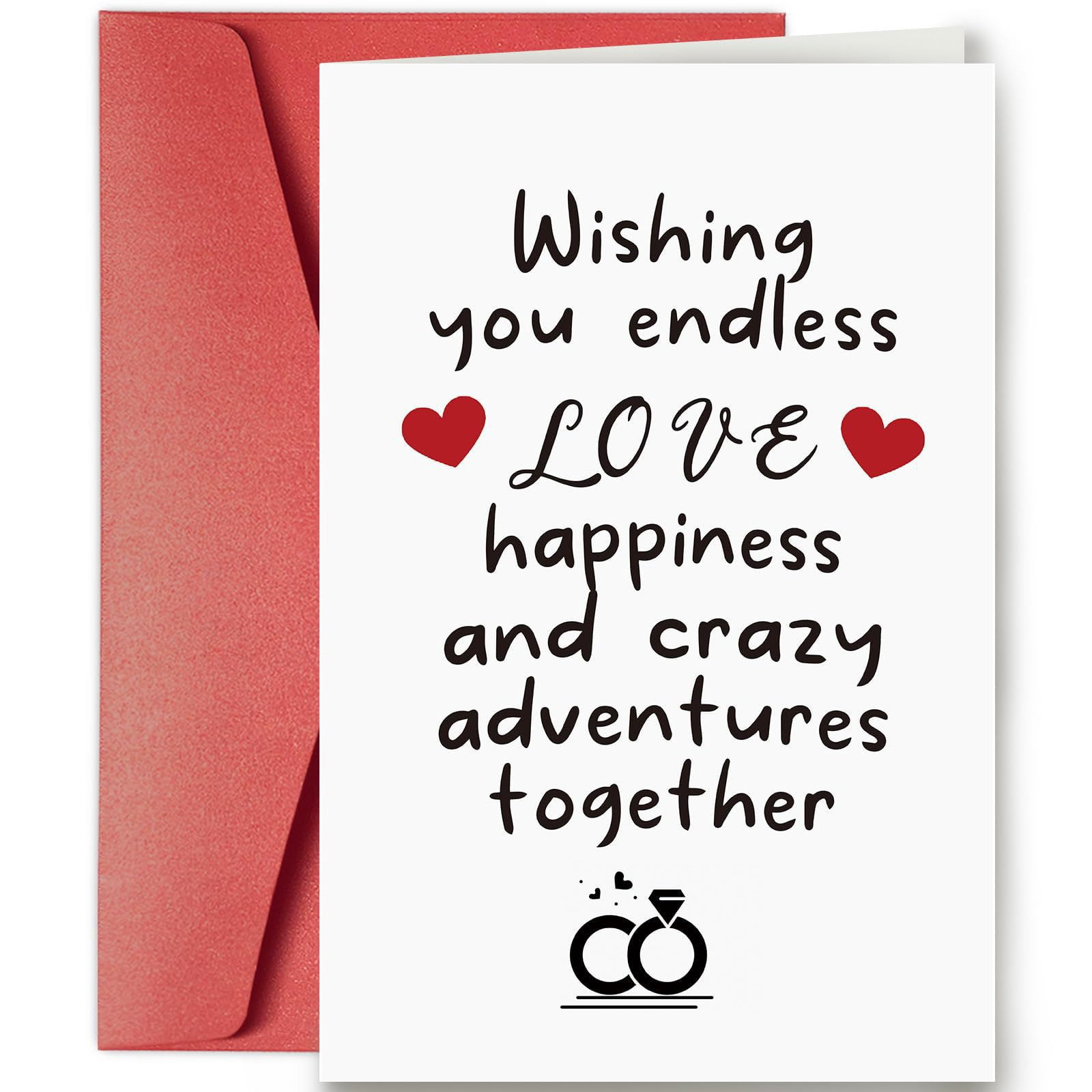 Endless Love Greeting Card – “Wishing You Endless Love” Message with ...