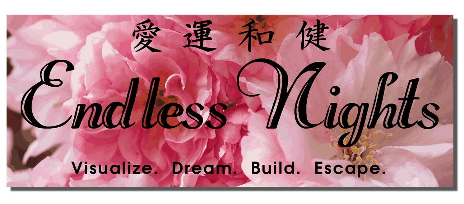 Endless Nights Cherry Blossom JDM Box Sticker Decal 8" - Walmart.com
