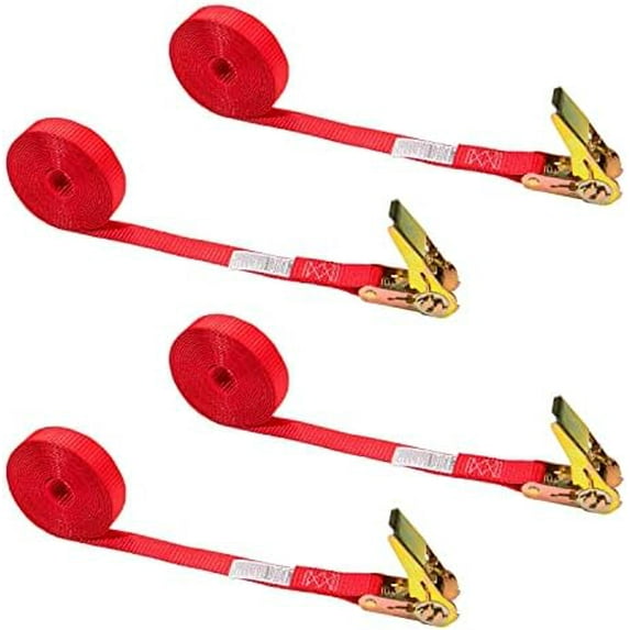 Endless Ratchet Straps, 1 Inch Wide X 13 Foot Long Open End Ratchet ...