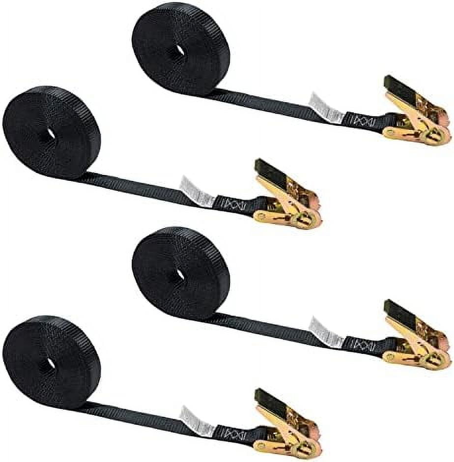 Endless Ratchet Straps, 1 Inch Wide X 20 Foot Long Open End Ratchet ...