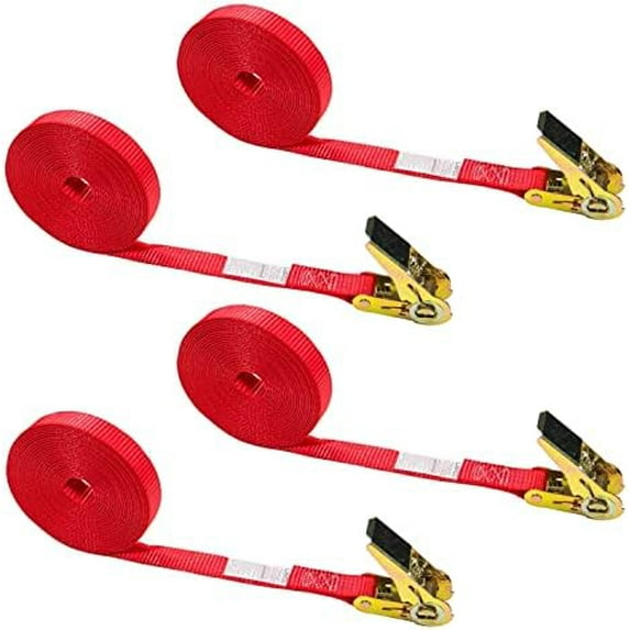 Endless Ratchet Straps, 1 Inch Wide X 20 Foot Long Open End Ratchet ...