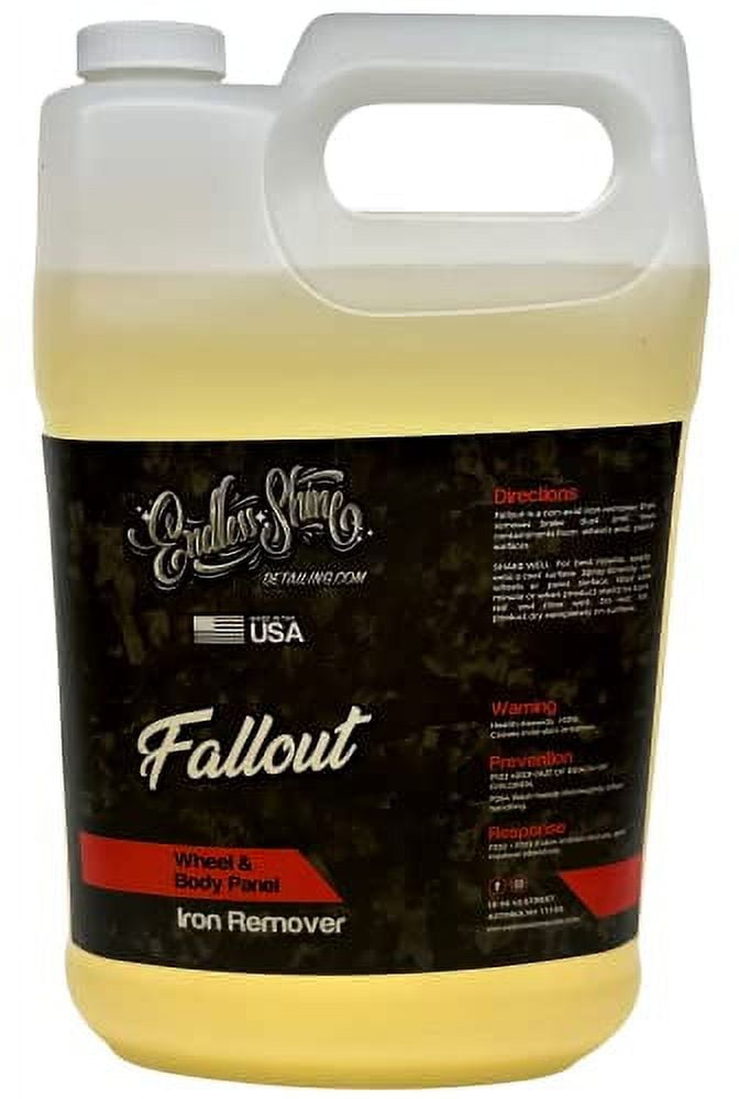 Endless Shine Fallout- Wheel and Body Panel Cleaner - Iron Remover – Decontamination Remover (1 ...
