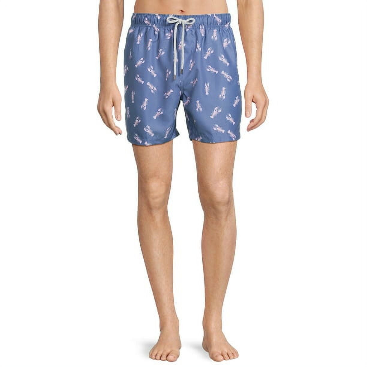 Endless Summer Men’s Printed Swim Trunks with Stretch, 5.5" Inseam ...