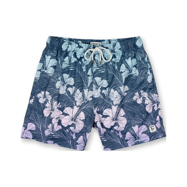 Endless Summer Men’s Printed Swim Trunks with Stretch, 5.5" Inseam ...