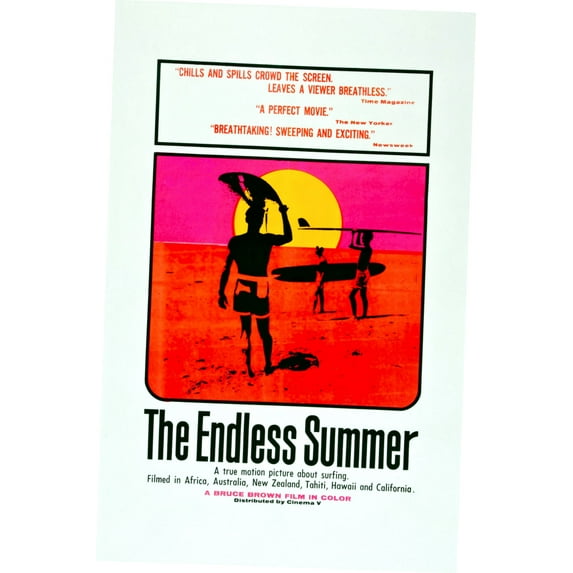 Endless Summer Movie poster 12x16 Print on Metal Sign 12in x 16in ...