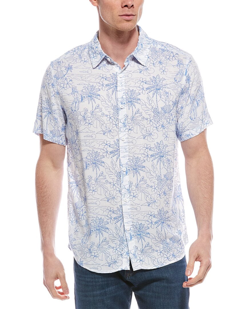 Endless Summer mens Button-Down Shirt, XXL, White - Walmart.com