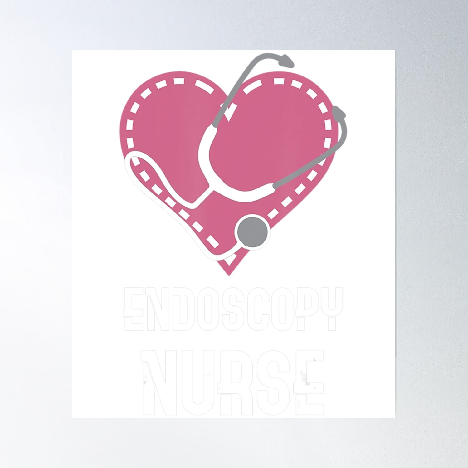 Endo Nurse Gift Gastroenterology Endoscopy Gi Nurses Poster Wall Art ...