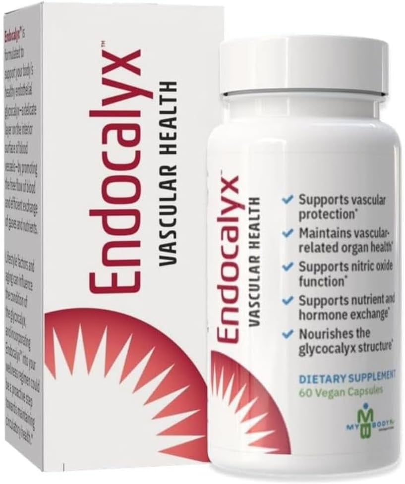 Endocalyx Supplement - Endothelial Glycocalyx Support 60 Capsules - Vascular & Microcirculation ...