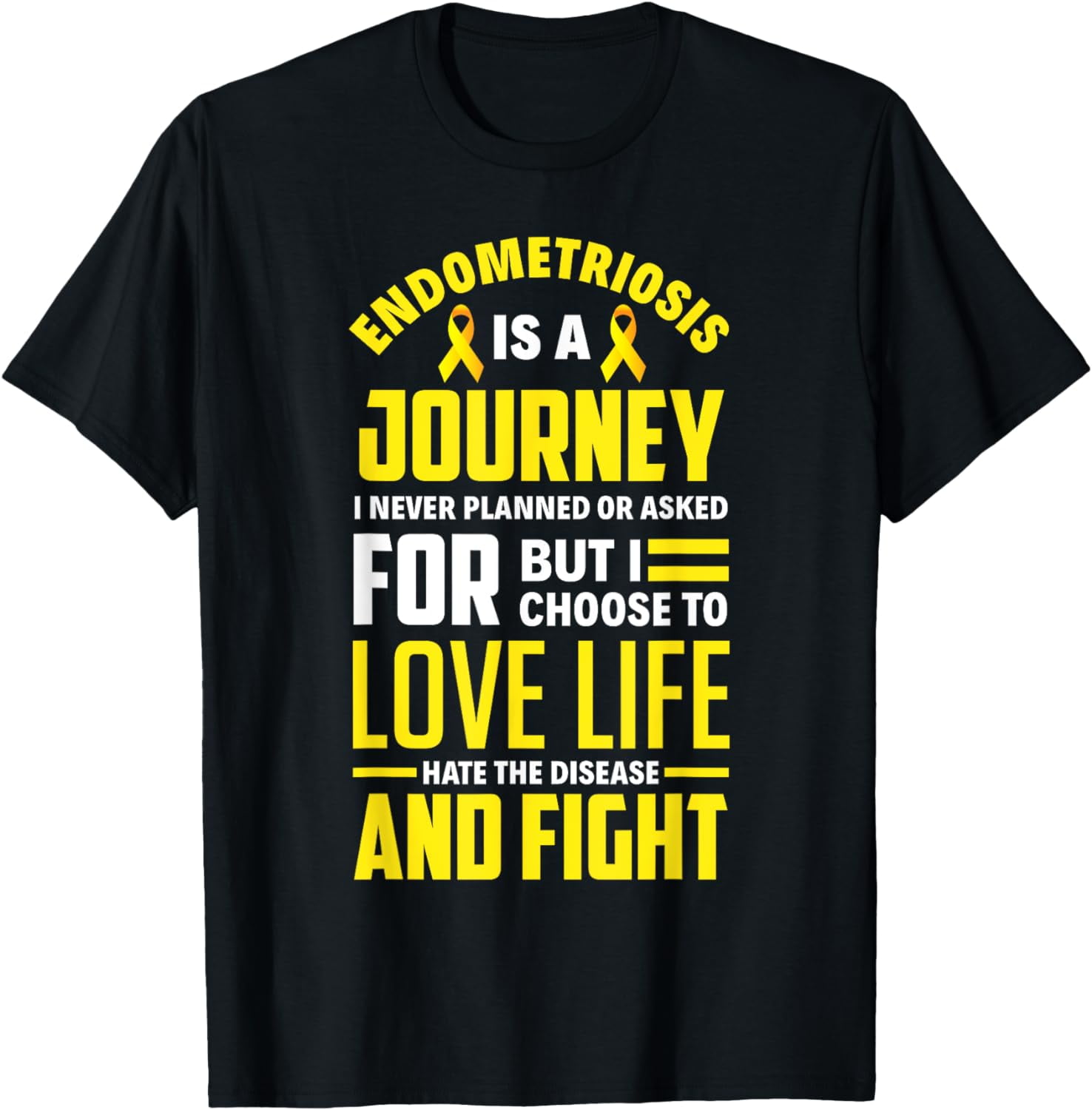 Endometriosis Awareness Endo Fighter Endometriosis Warrior T-Shirt - Walmart.com