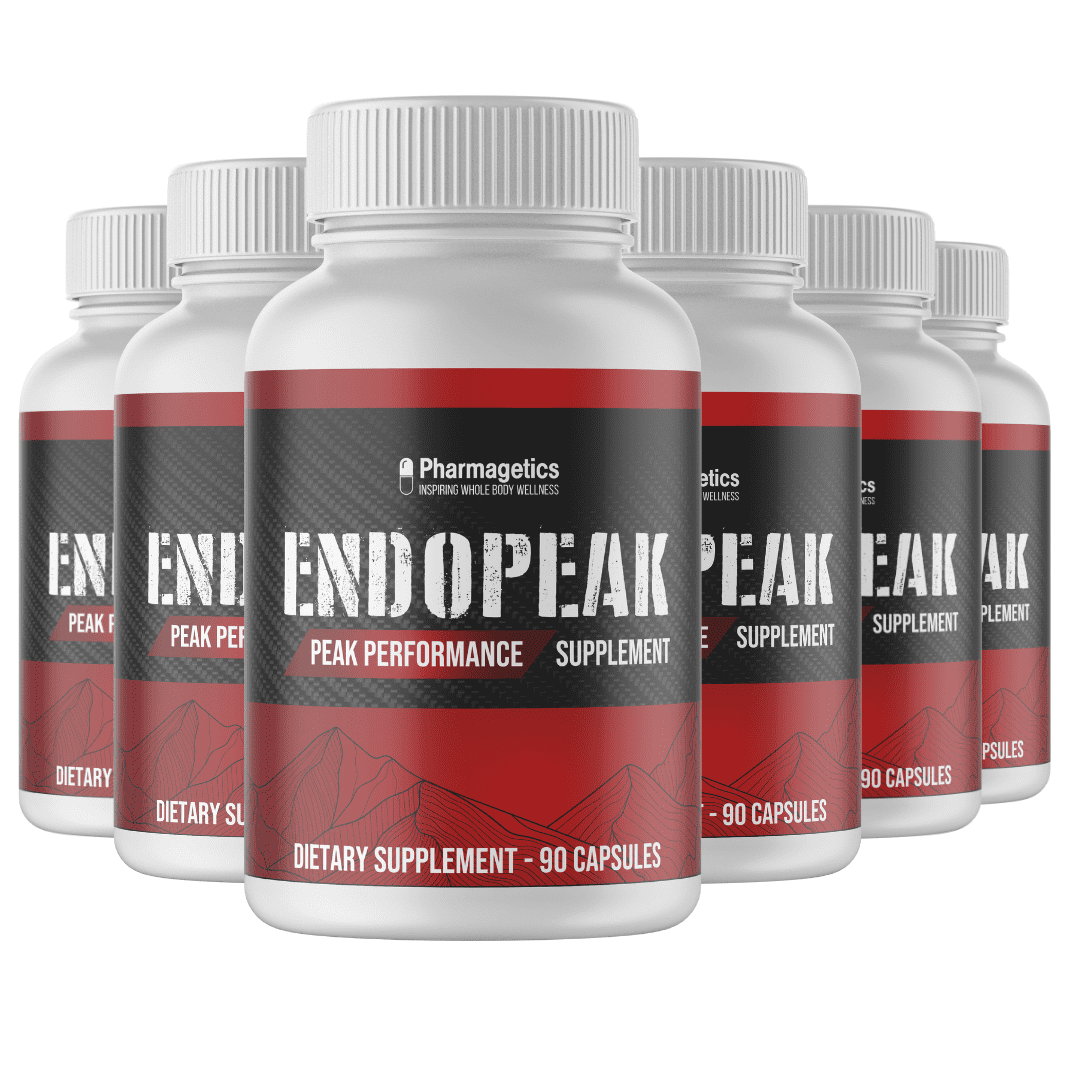 Endopeak Peak Performance Supplement 6 Bottles 540 Capsules - Walmart.com