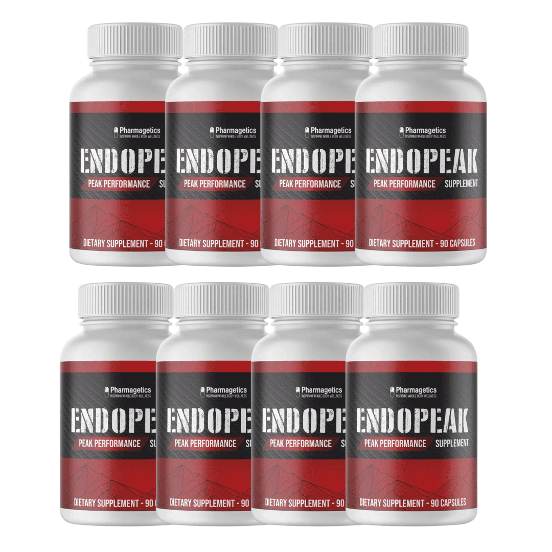 Endopeak Peak Performance Supplement - 8 Bottles - Walmart.com