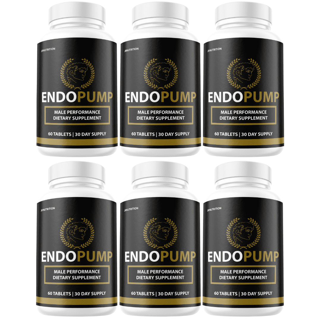 Endopump Capsules Endo Pump Male Advanced Male Supplement - 6 Bottles ...