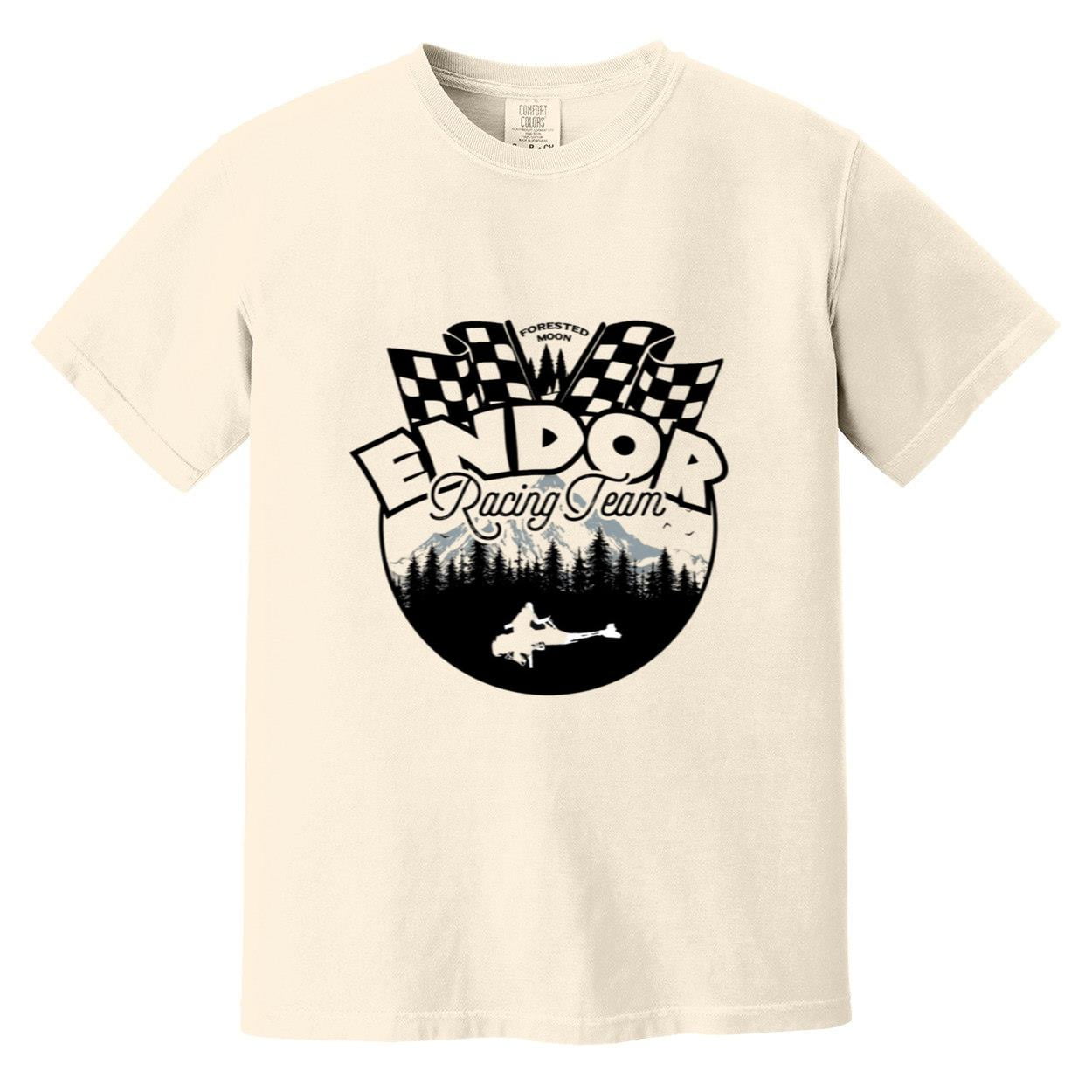 Endor Racing Team Speeder Bike Sci-Fi Fan Race Club Comfort Color T-Shirt, Unisex, up to size ...