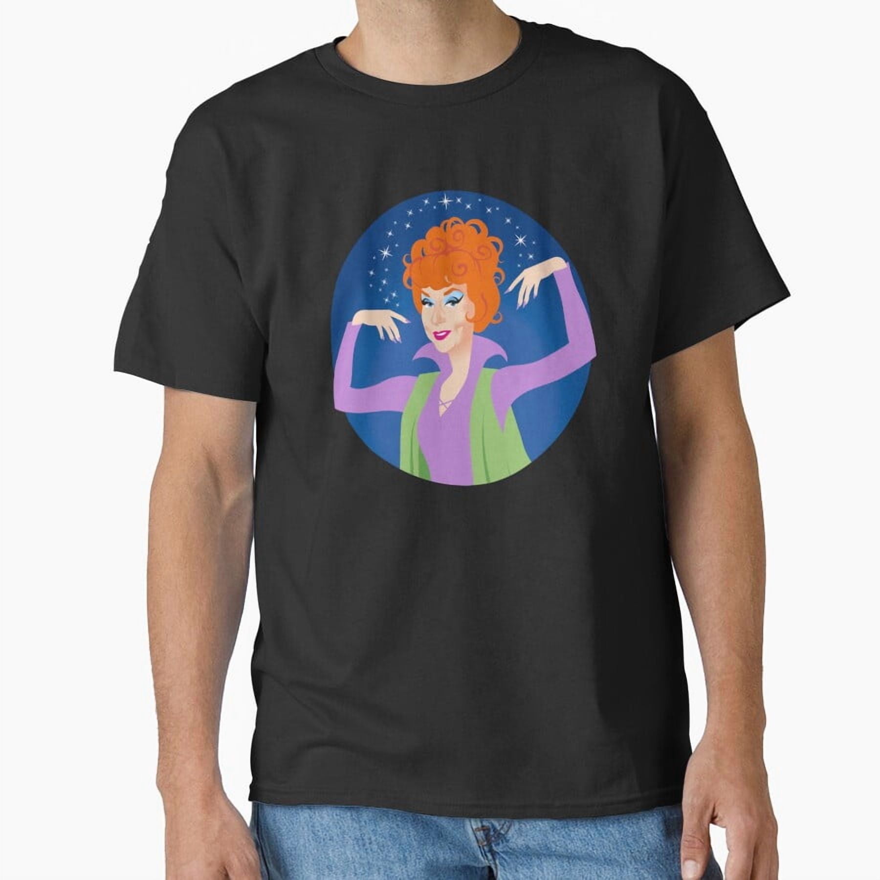 Endora Bewitched 60s TV Show Agnes Moorehead H34291 T-Shirt, for Men ...